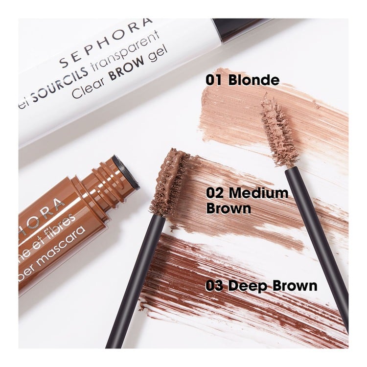 Sephora Collection Brow Volumizing Fiber Mascara 02 Medium Brown ...